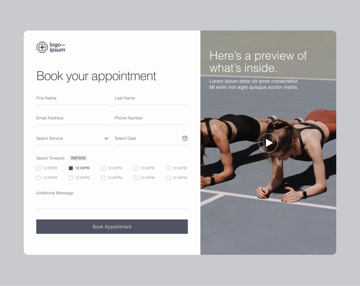 FlowBookings - No-Code Webflow Booking System